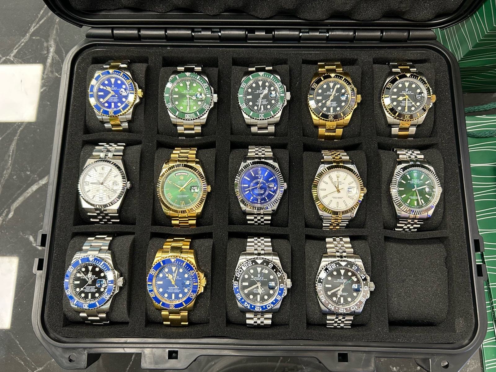 Rolex ure daytona submariner gmt