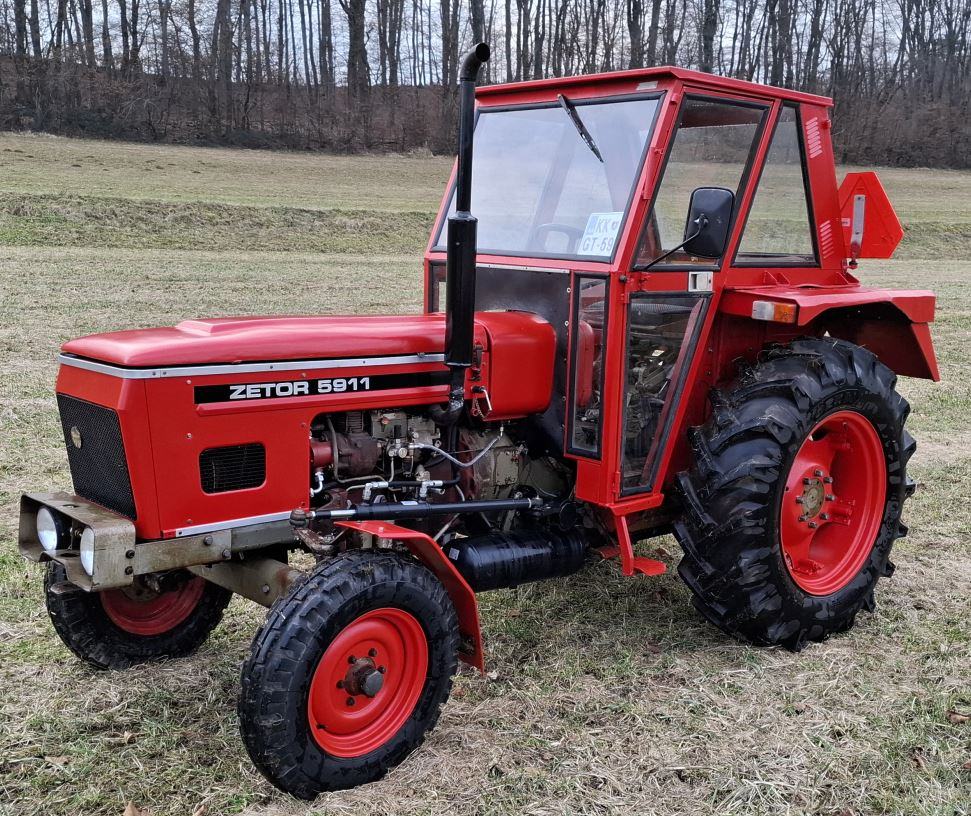 Zetor 5911, SERVO VOLAN, NOVE GUME