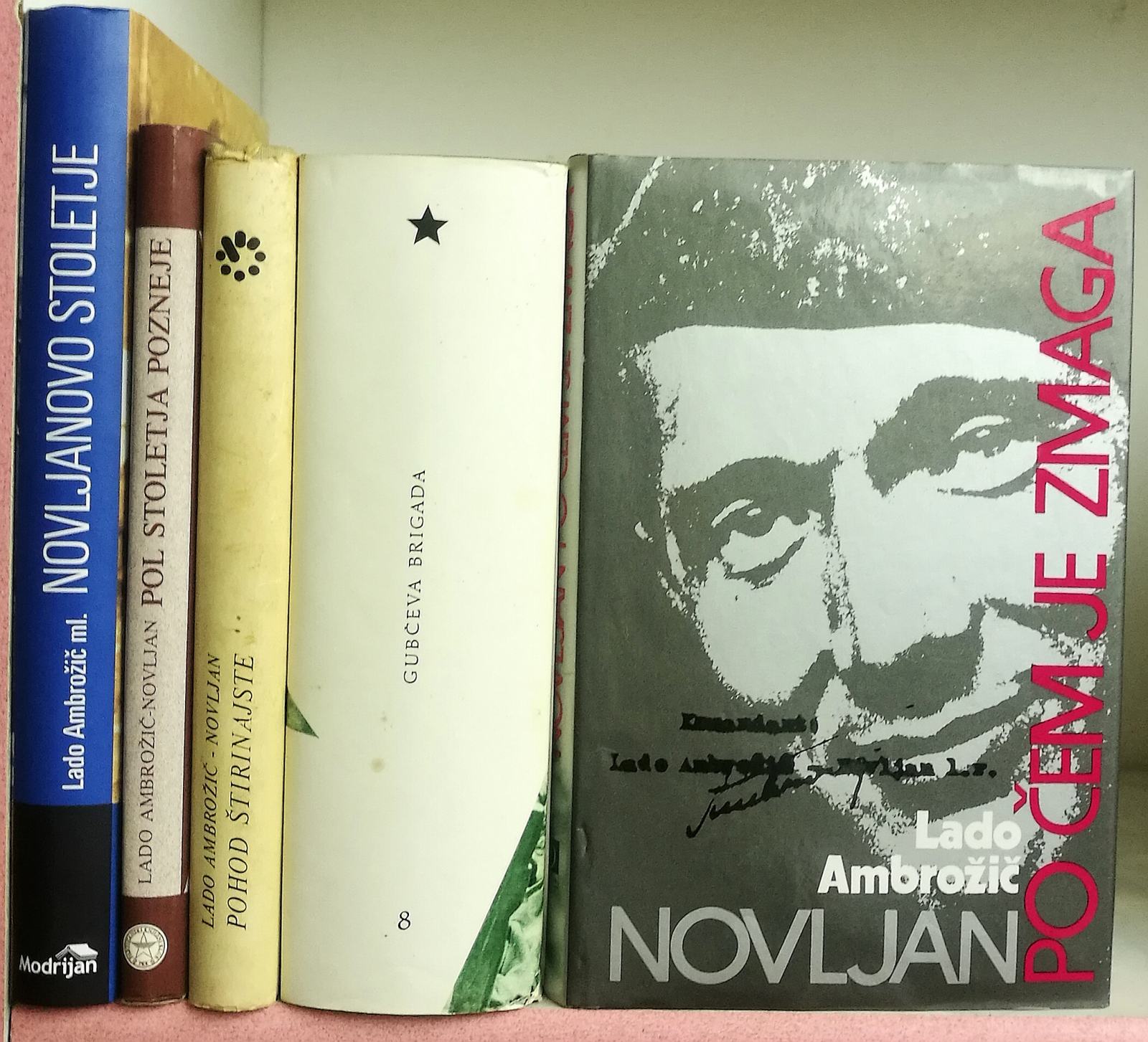 LADO AMBROŽIČ NOVLJAN (VEČ KNJIG)