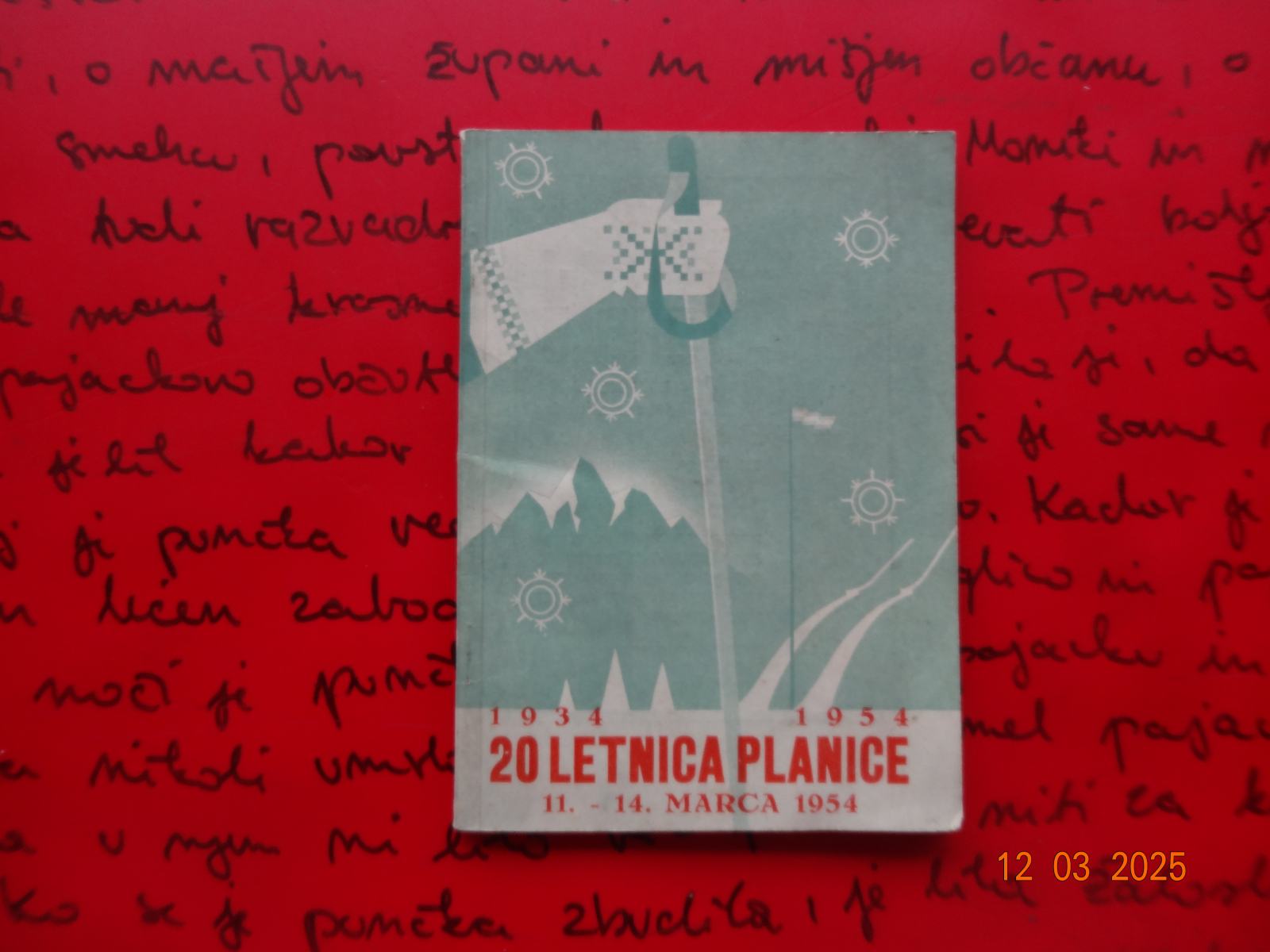 PLANICA, 20 LET PLANICE 1934-1954, 11.-14.3.1954