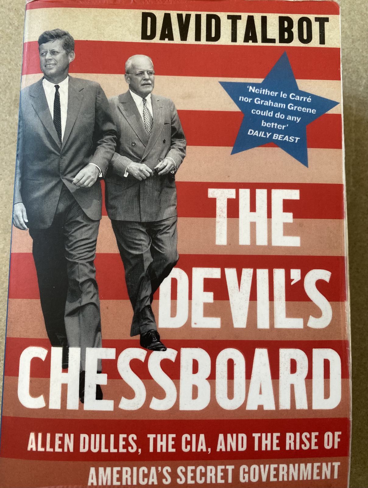 THE DEVILS CHESSBOARD, David Talbot, Ameriška tajna vlada, angleščina