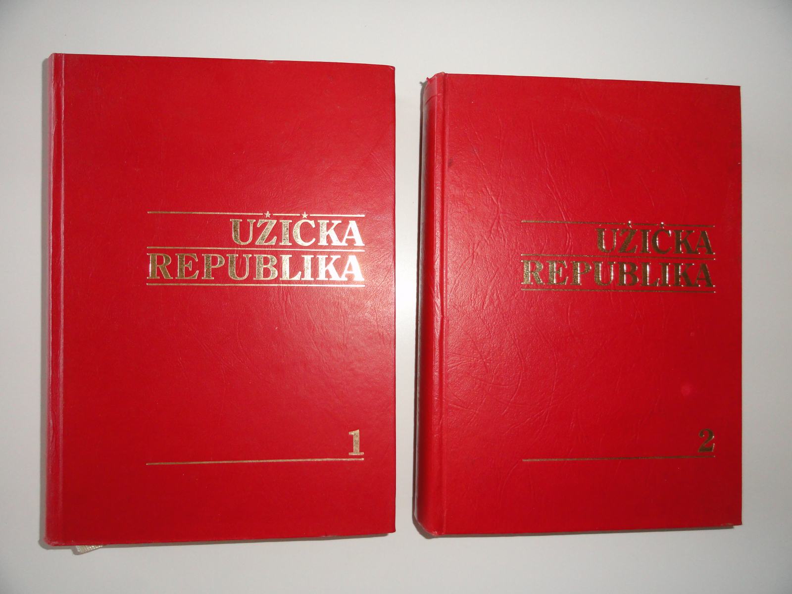 UŽIĆKA REPUBLIKA, 1 IN 2 KNJIGA