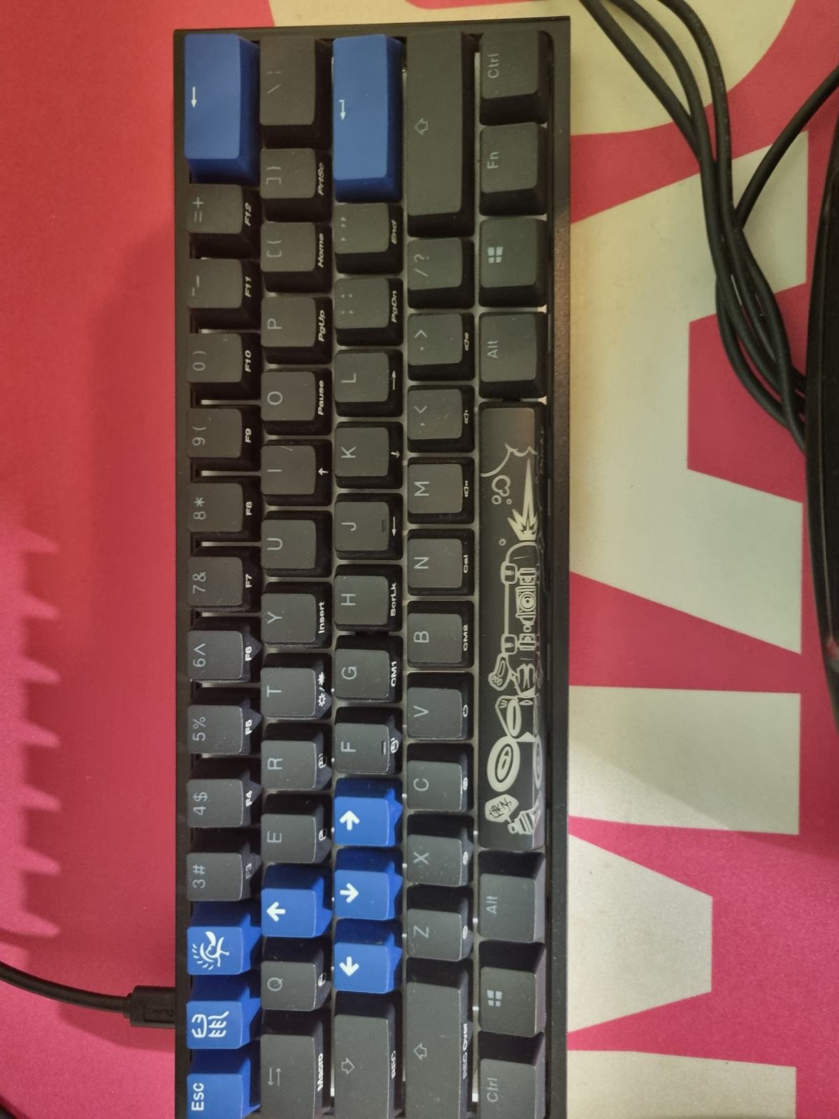 Ducky one 2 mini cherry