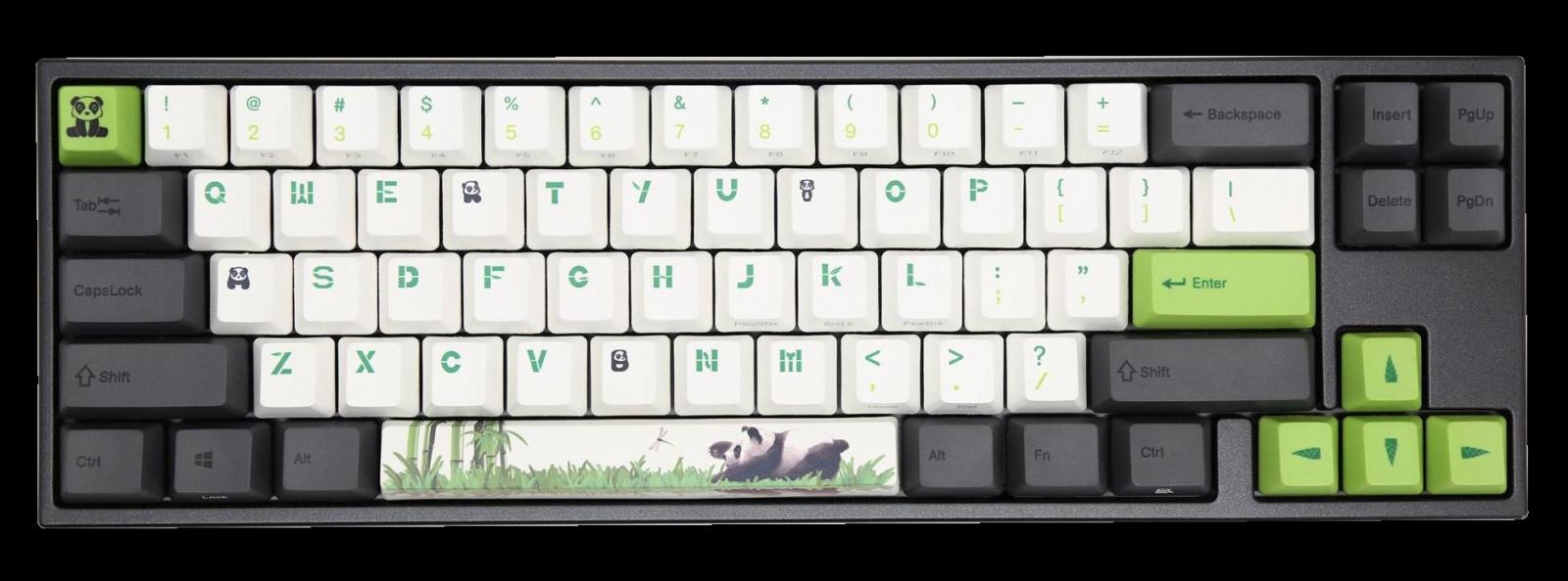 Ducky x Varmilo Panda Edition - Speed Silver Switches