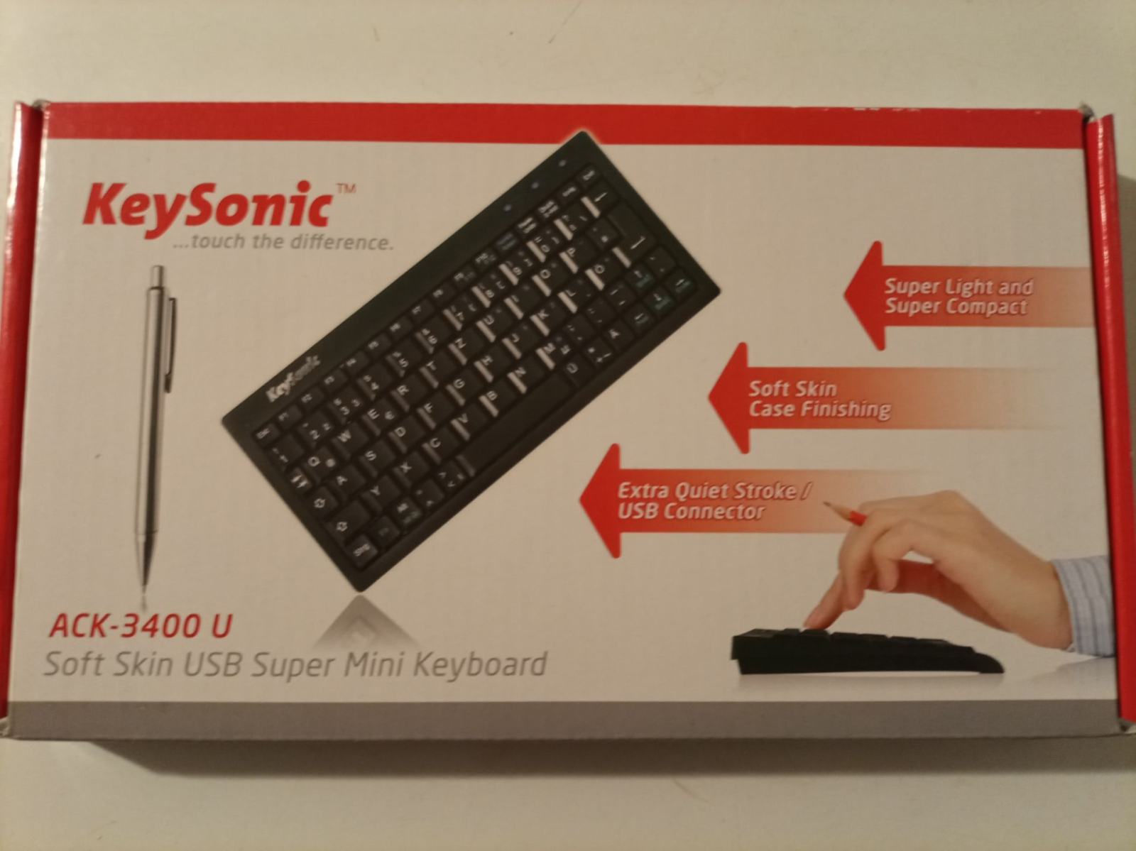 Keysonic ACK-3400U Super-Mini Keyboard