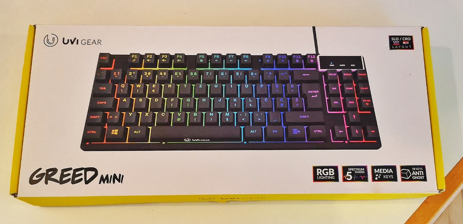 UVI Gear - Tipkovnica: Greed mini