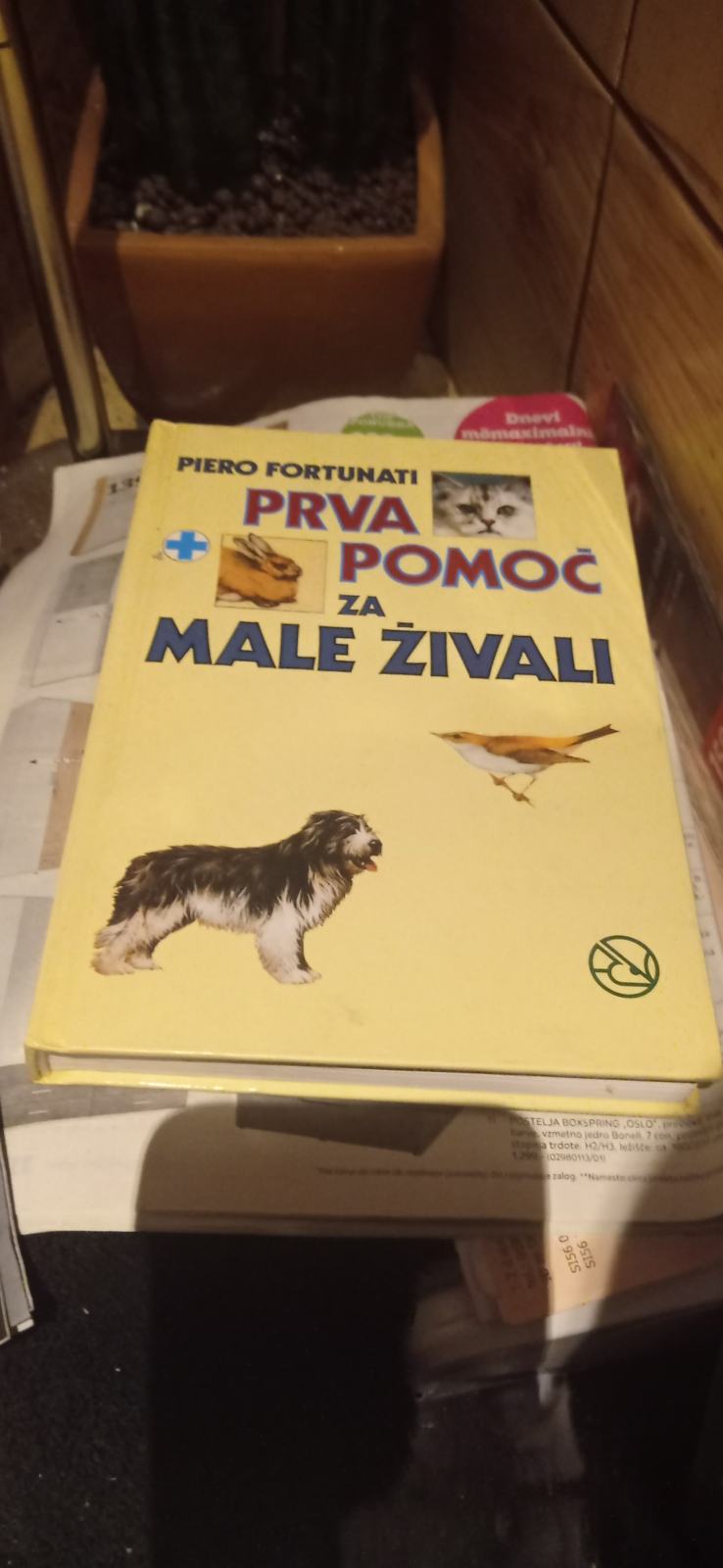 Knjiga Prva pomoč za male živali, Ljubljana