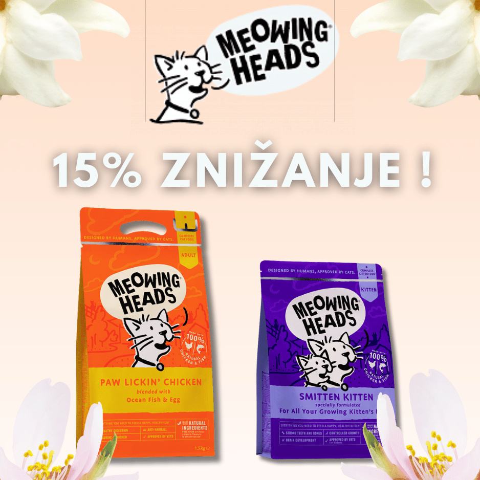 Meowing Heads Hrana za Mačke -15%
