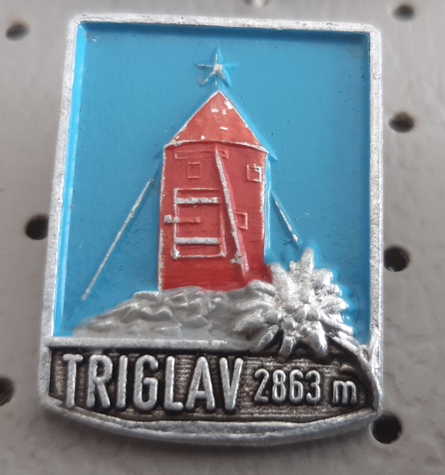 Planinska značka Triglav 2863m Aljažev stolp