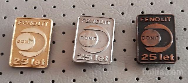 Značke Fenolit Donit Medvode 25 let