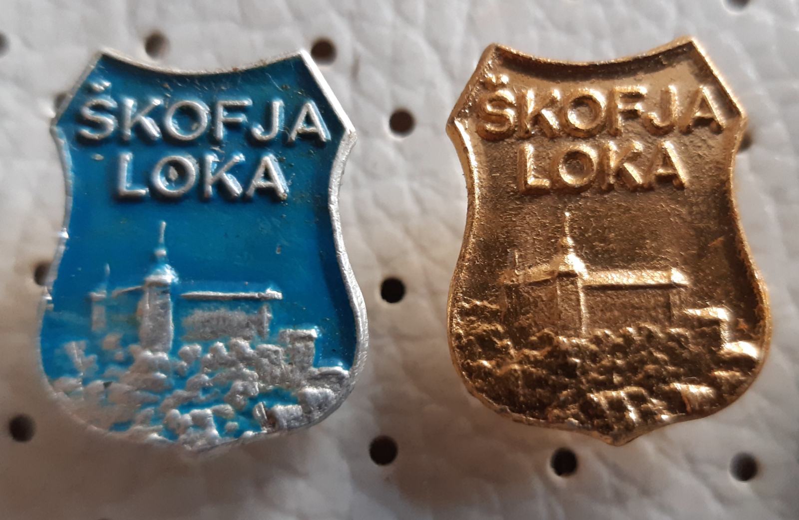 Znački ŠKOFJA LOKA grad slovenska mesta I.