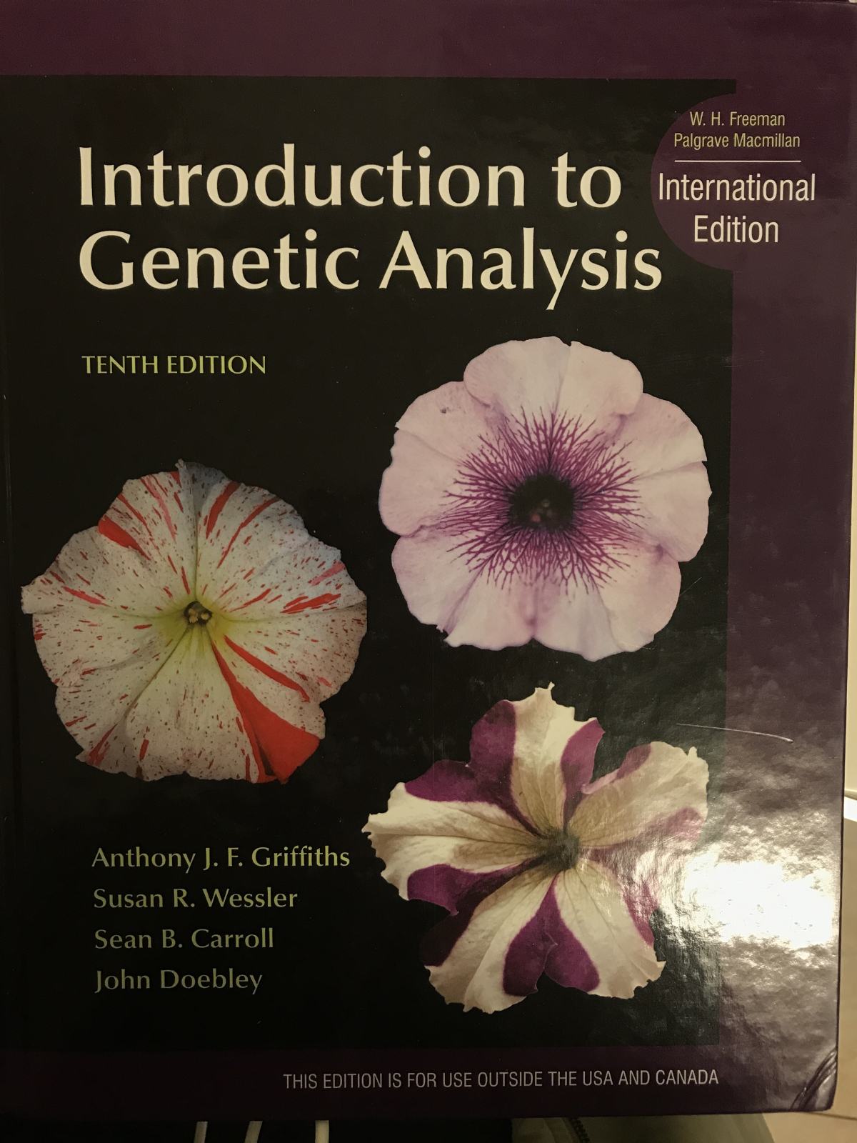 Introduction to Genetic Analysis 10th edition