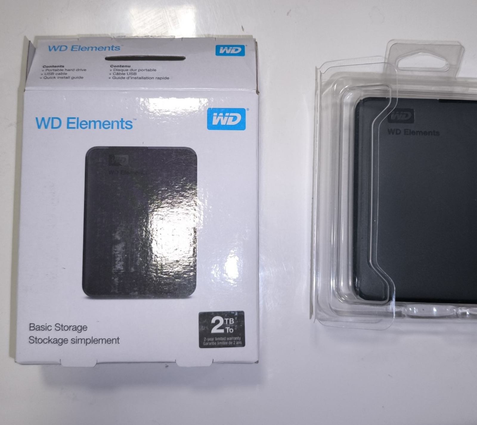 2 TB USB disk WD Elements