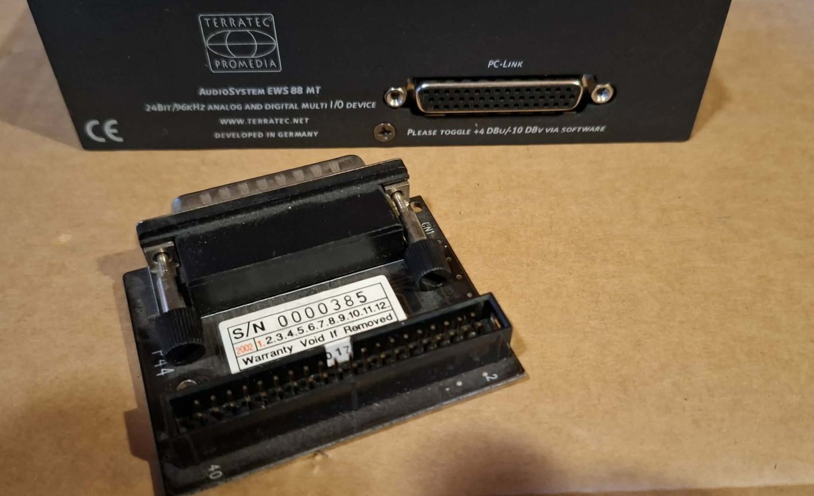EWS88 MT. - Terratec, PCI Soundcard AUDIO OPREMA